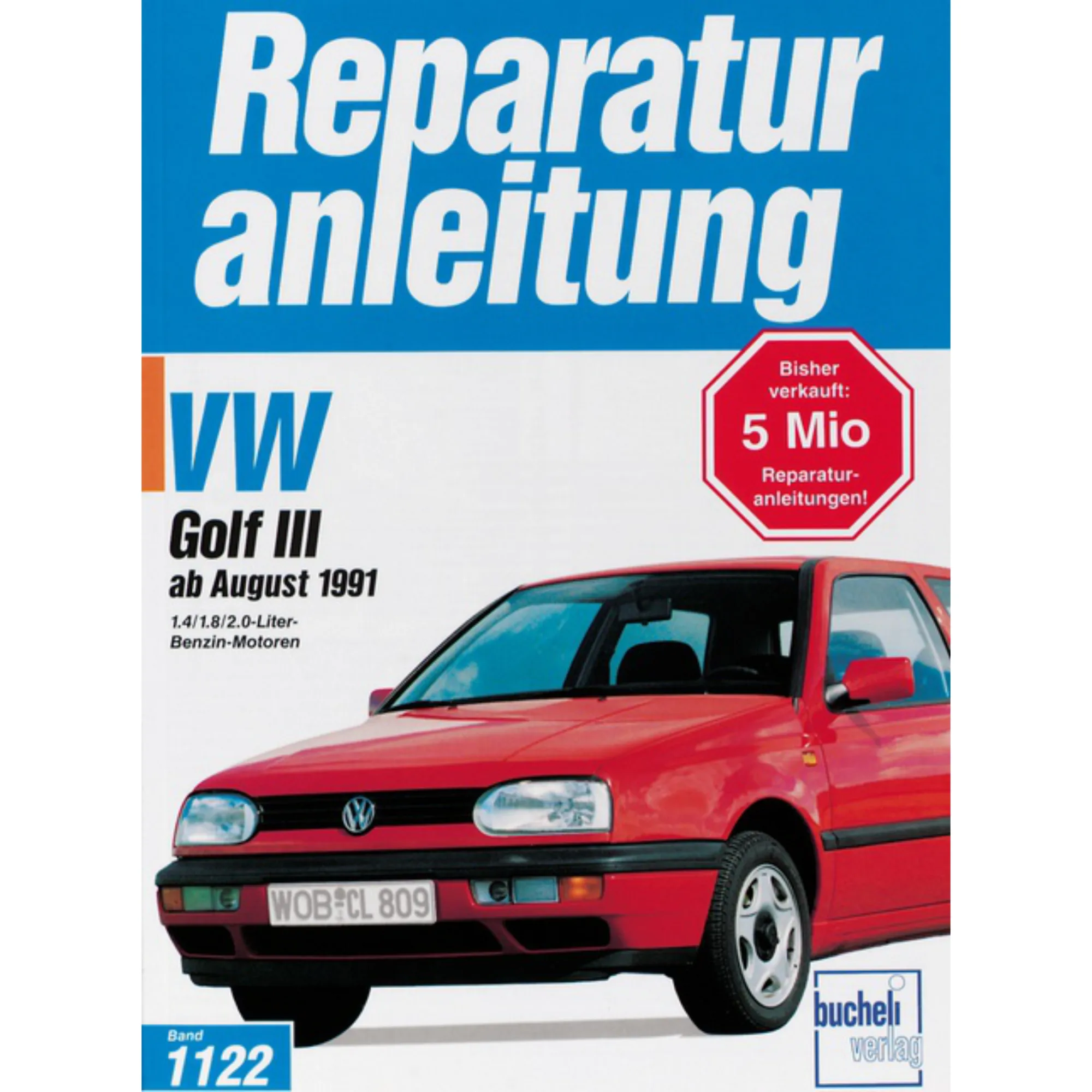 Reparaturanleitung VW Golf (III) 3 Typ 1H Bucheli Verlag