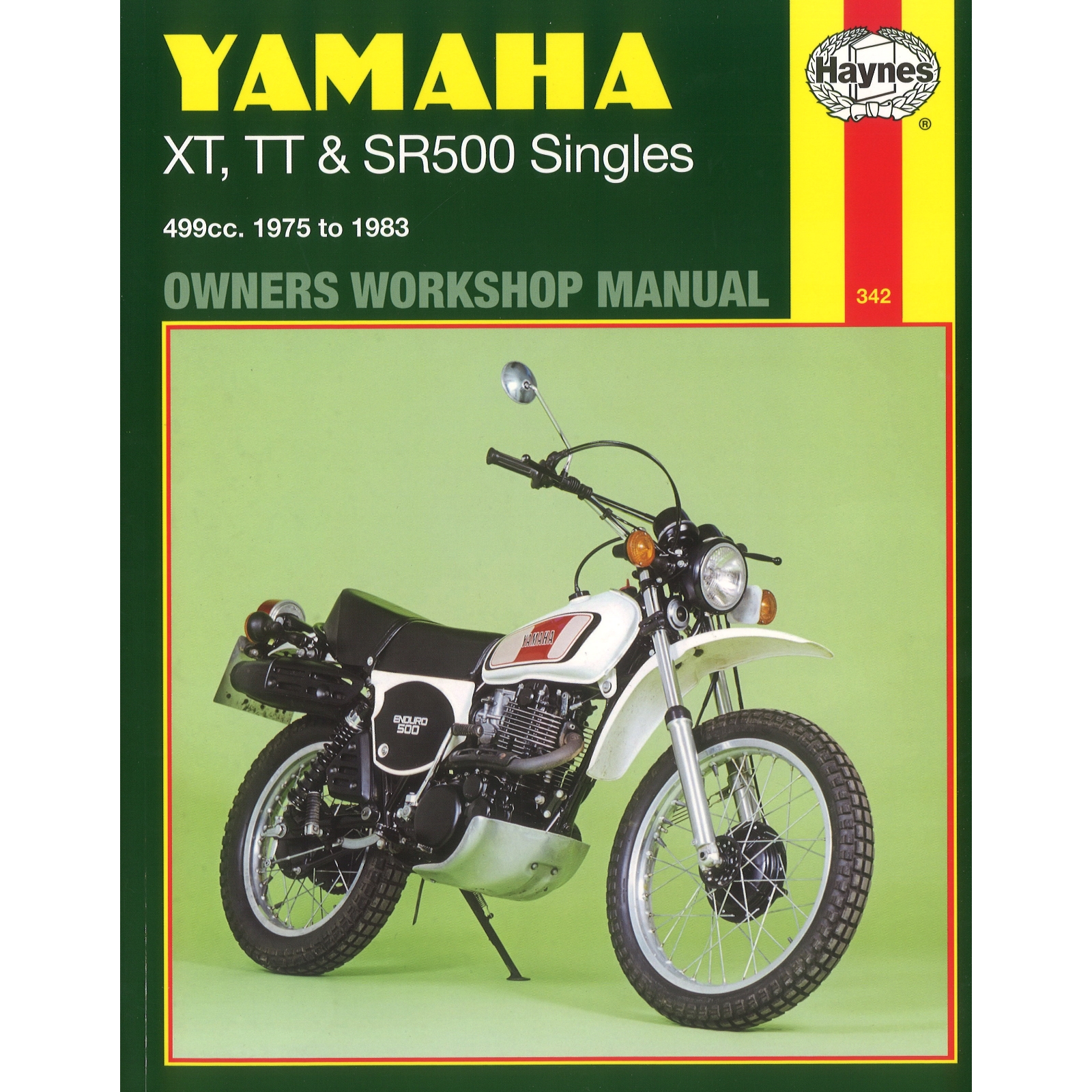 Yamaha XT, TT und SR500 Singles (1975-1983) Reparaturanleitu