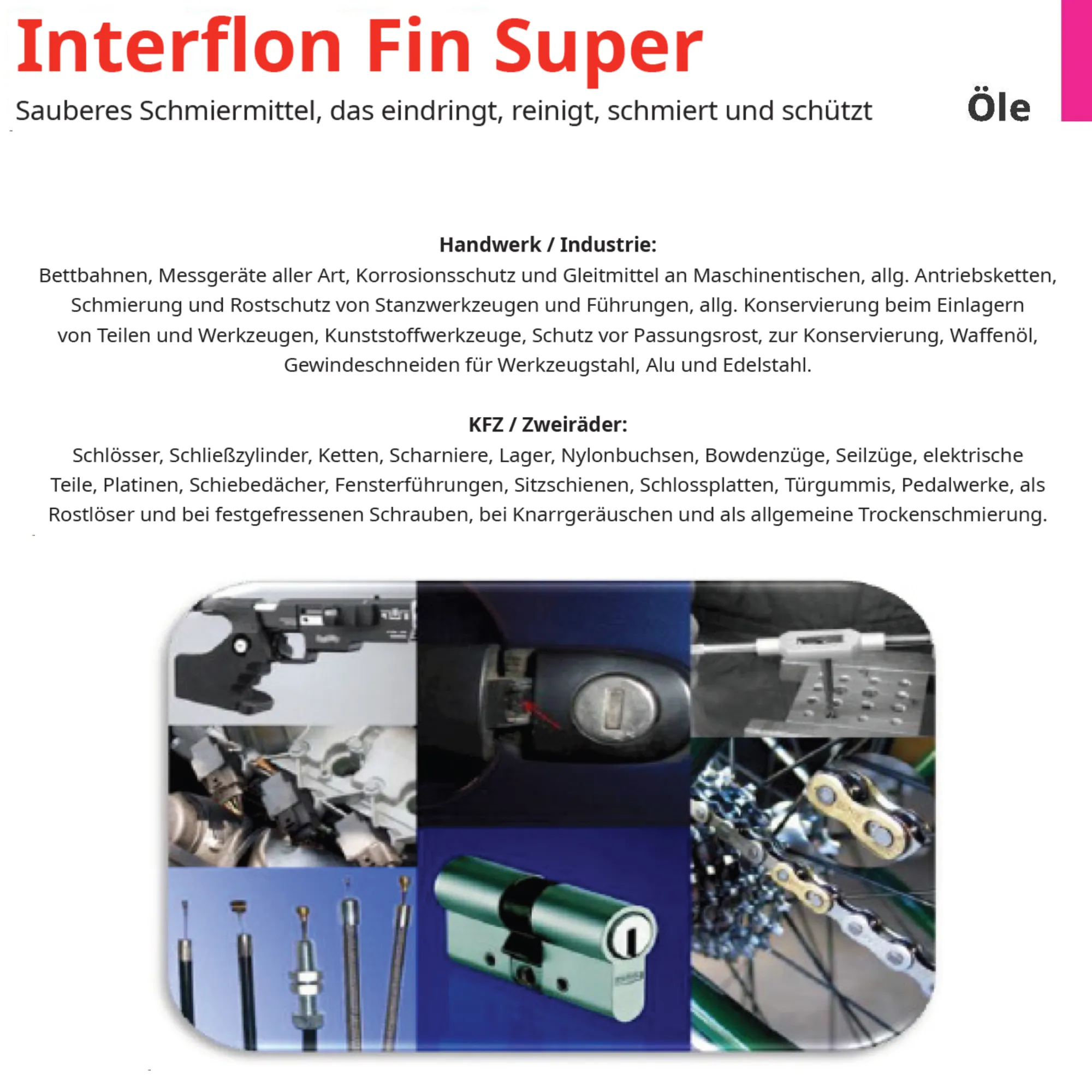 Interflon Fin Super 2x 300ml Multifunktionsöl Kriechöl Spr