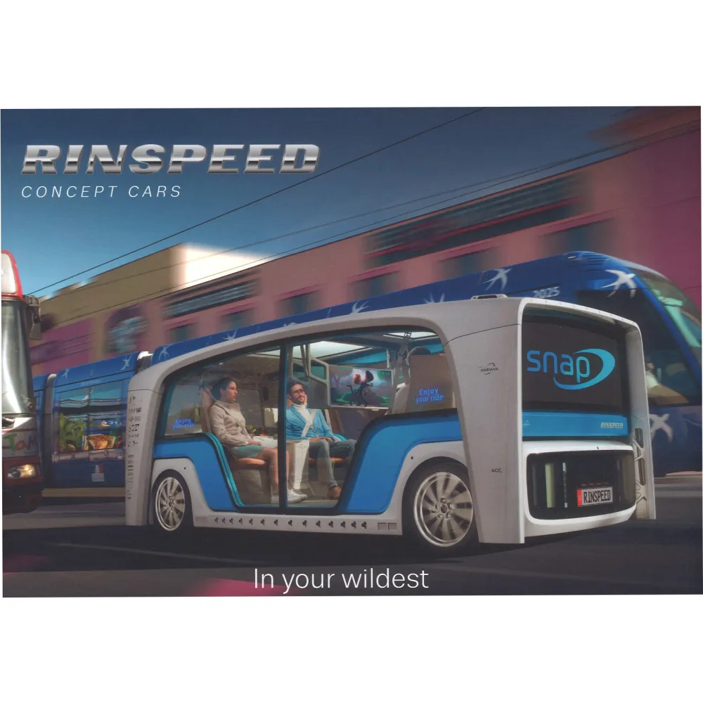 Rinspeed - Concept Cars, In your wildest draems. Bildband ü