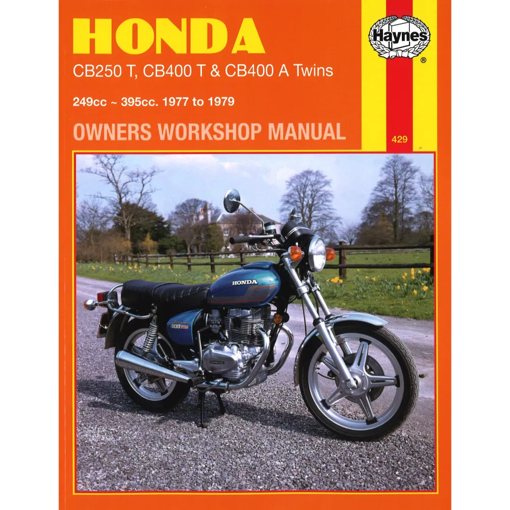 Honda CB250T CB400T CB400A Twins 77-79 UK US Motorrad Repara
