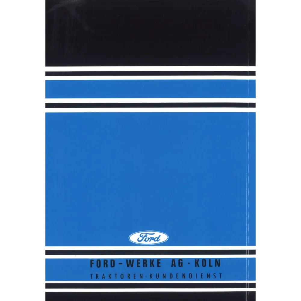 Fordson Ford Dexta Super Dexta März 1964 Bedienungsanleitun