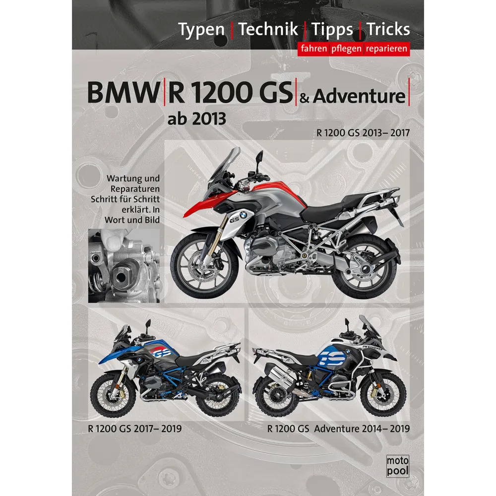 BMW R 1200 GS Adventure K50/K51 2013-2019 Reparaturanleitung
